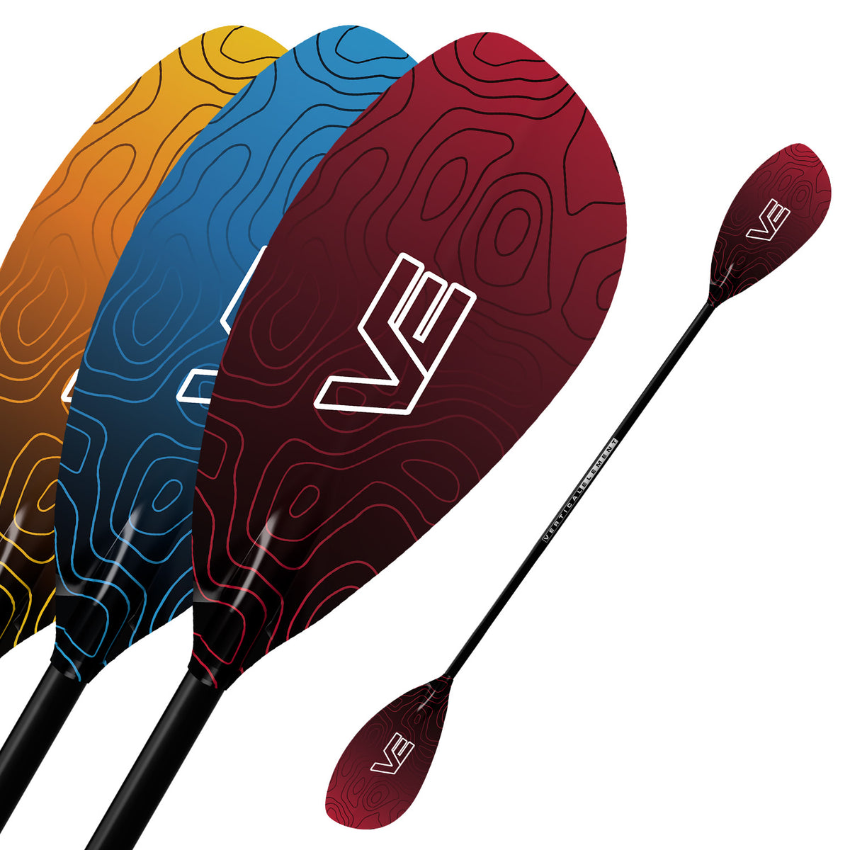 VE Glass Flyte - 1pc Glass Shaft WW Paddle – AS Watersports